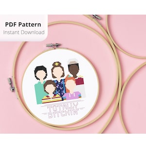Stranger Things Cross Stitch Pattern: Beginner-friendly (PDF Pattern ...