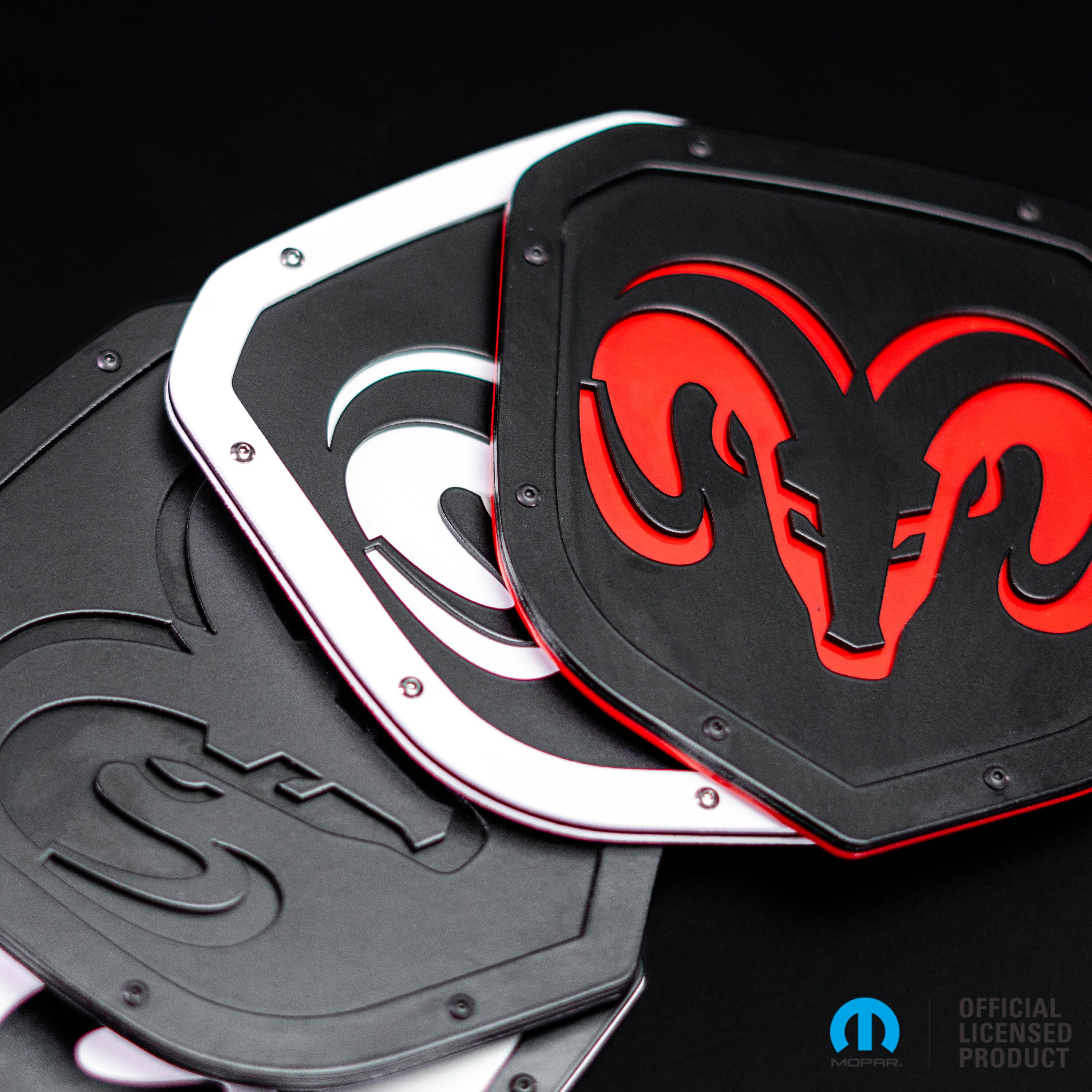 Officially Licensed RAM® Head Style 1 Shield Emblem - Fits 2013 - 2018 ...