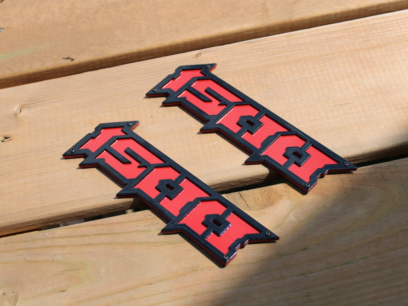 1500 Custom Aggressive Text Emblem Decal Universal Fitment - Etsy