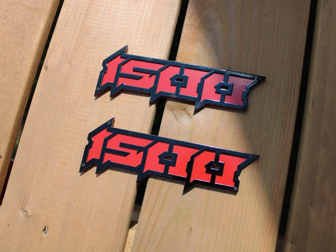 1500 Custom Aggressive Text Emblem Decal - Universal Fitment - Etsy