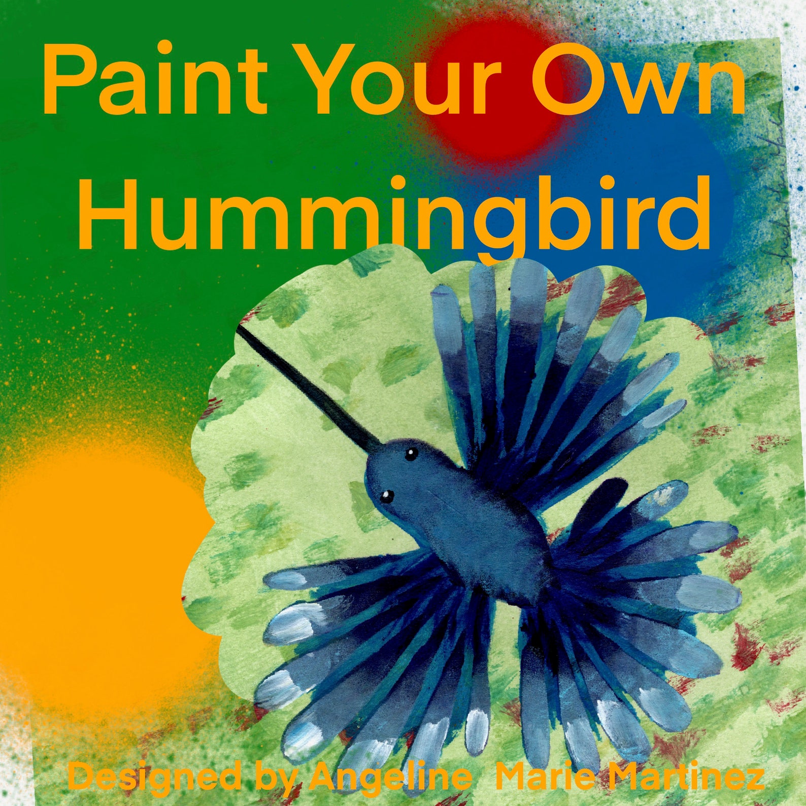 Hummingbird Colibri Paint Your Own Stencil Kit Directions for Adults ...