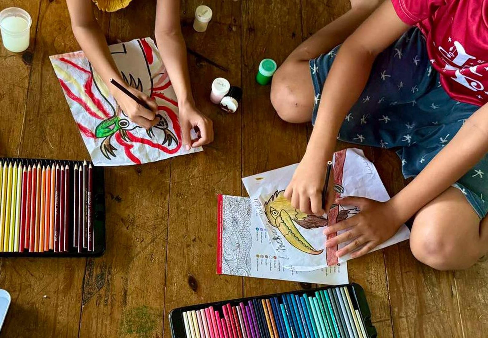 Costa Rican Animals Coloring Book - 32 Tropical Wildlife Original Hand ...