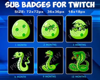 Twitch Snakes - Etsy