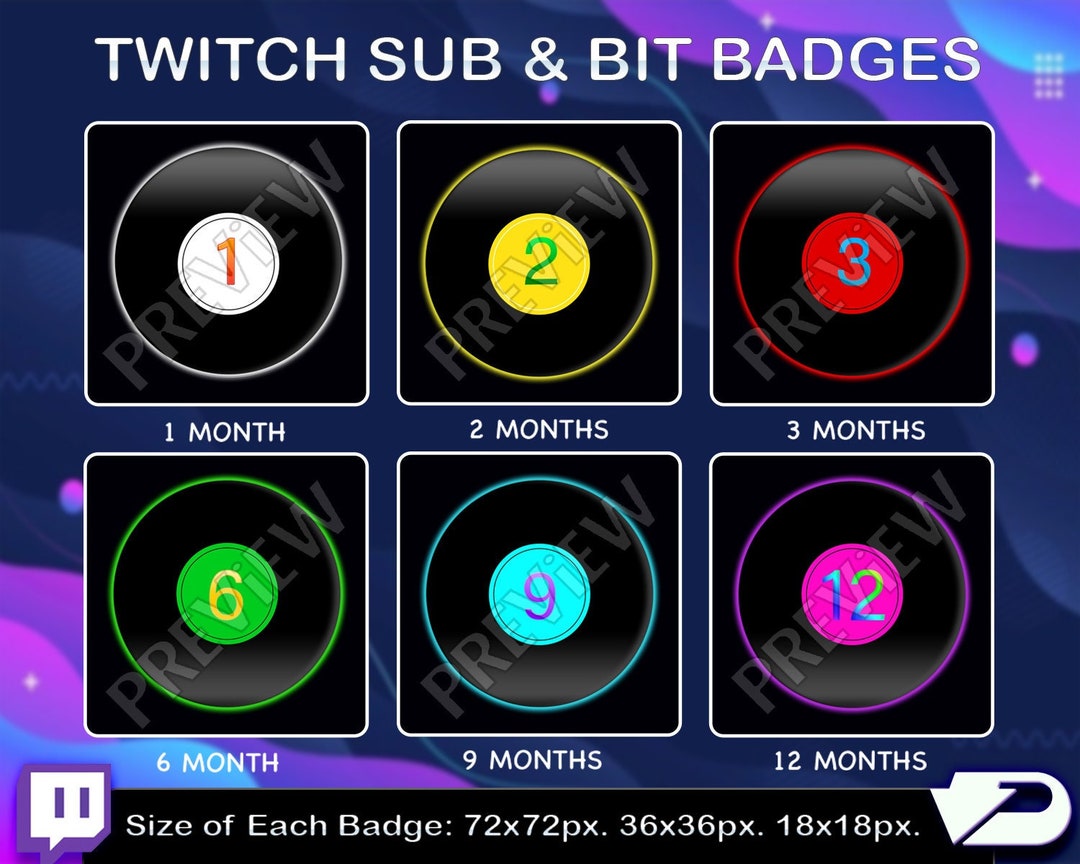 Twitch Kick Vinyl Sub Badges | Twitch Kick Retro Subscribers Loyalty ...