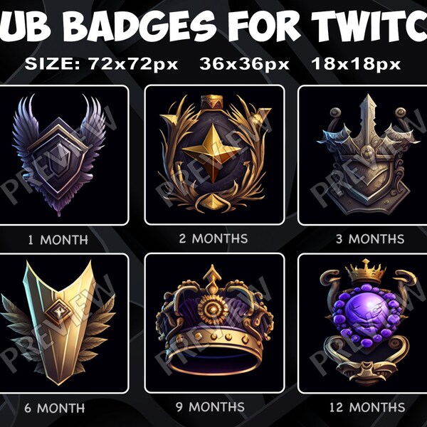 Crown Kick Badges - Etsy