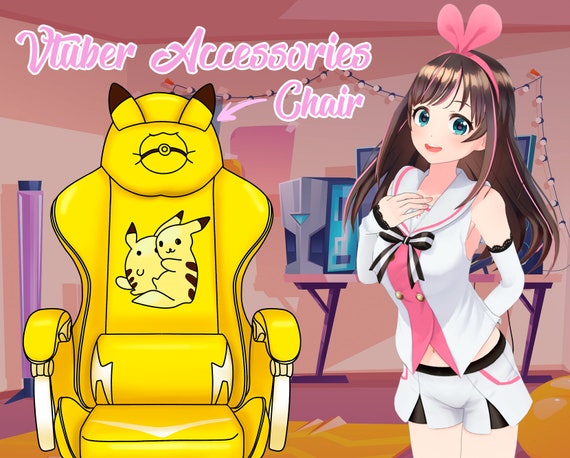 Vtuber Accessory Cute Gaming Chair Vtuber Streamer Asset | Etsy