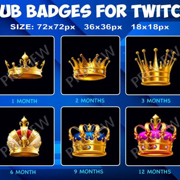 Twitch Badge - Etsy