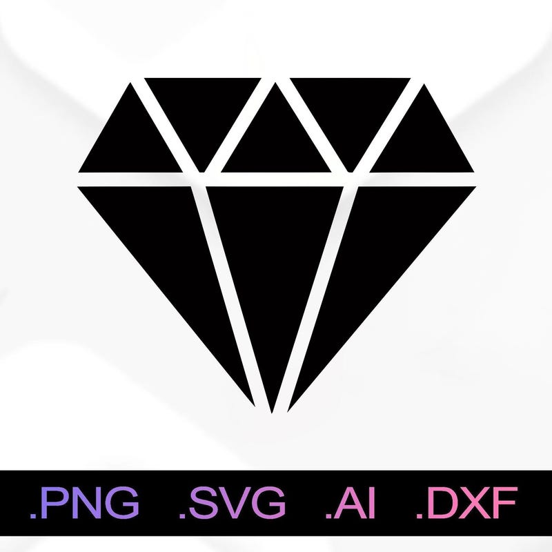 Diamond Cutout - Etsy