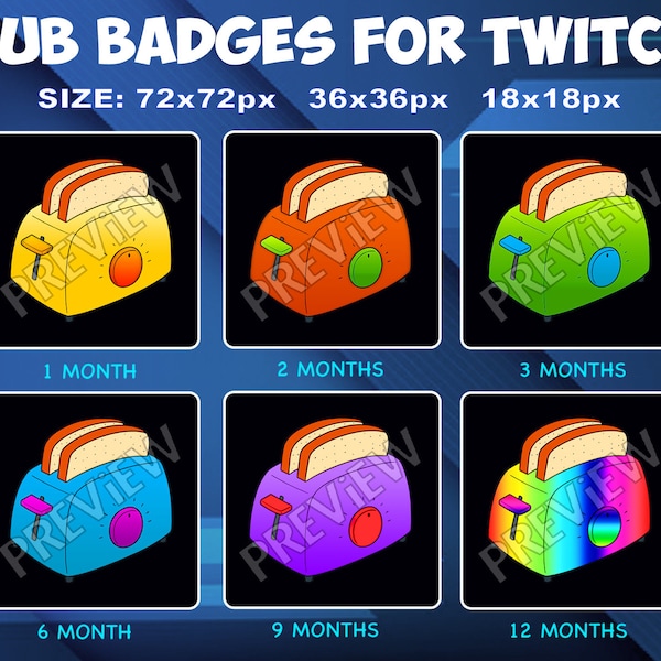 Toaster Twitch Emote - Etsy