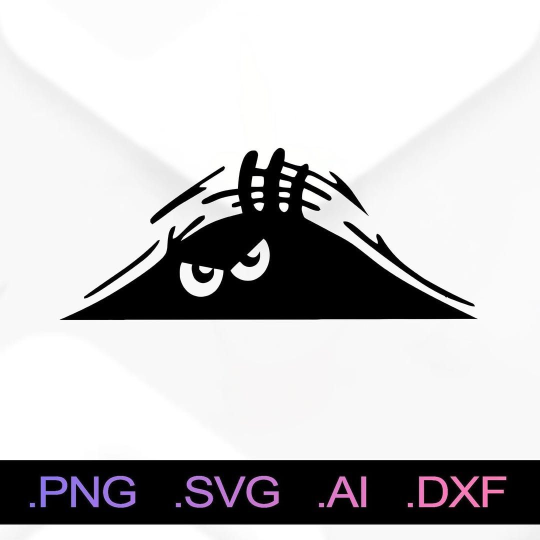 Funny Monster SVG and PNG Files, Print SVG, Digital Download Cricut Cut ...