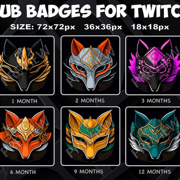 Sub Badges - Etsy