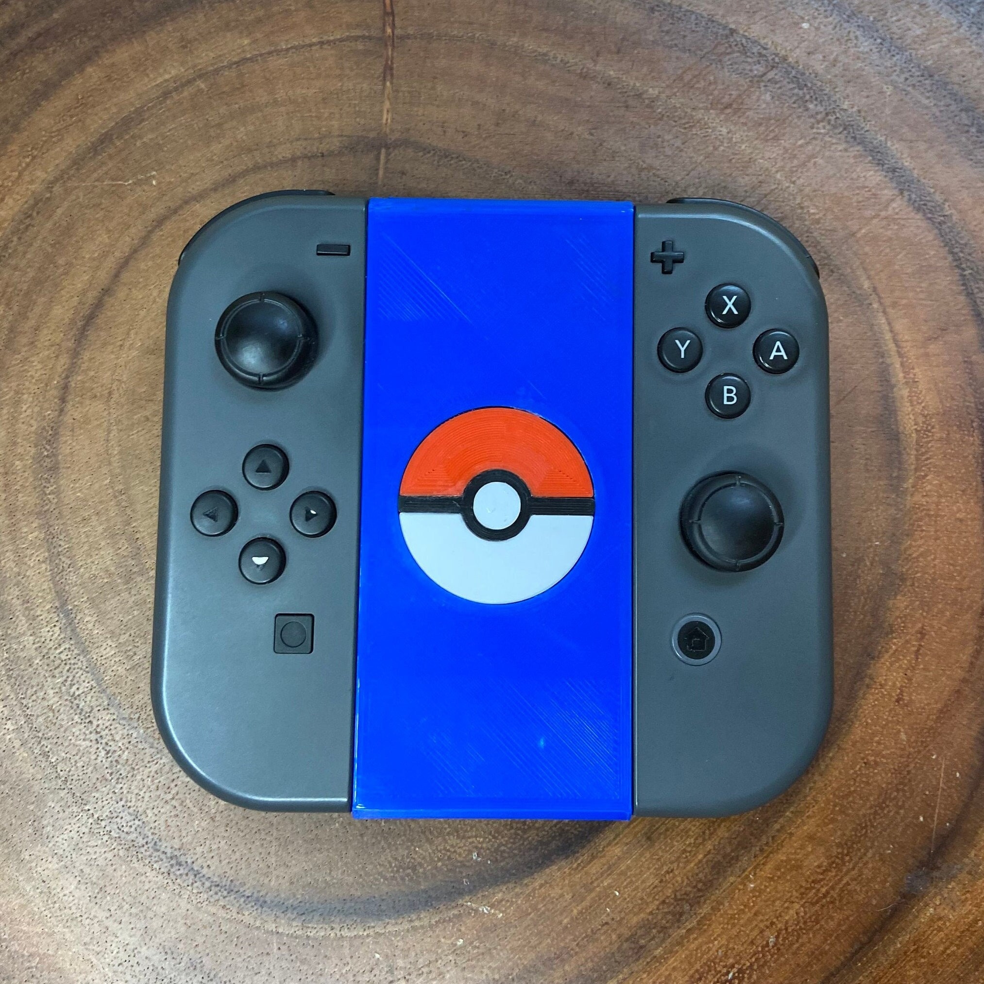 Simple Grip for Nintendo Switch Joy con Pokemon Pokeball Blue Etsy