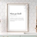 Slan Go Foill Irish Language Poster Room Decor Home Living Minimalist ...