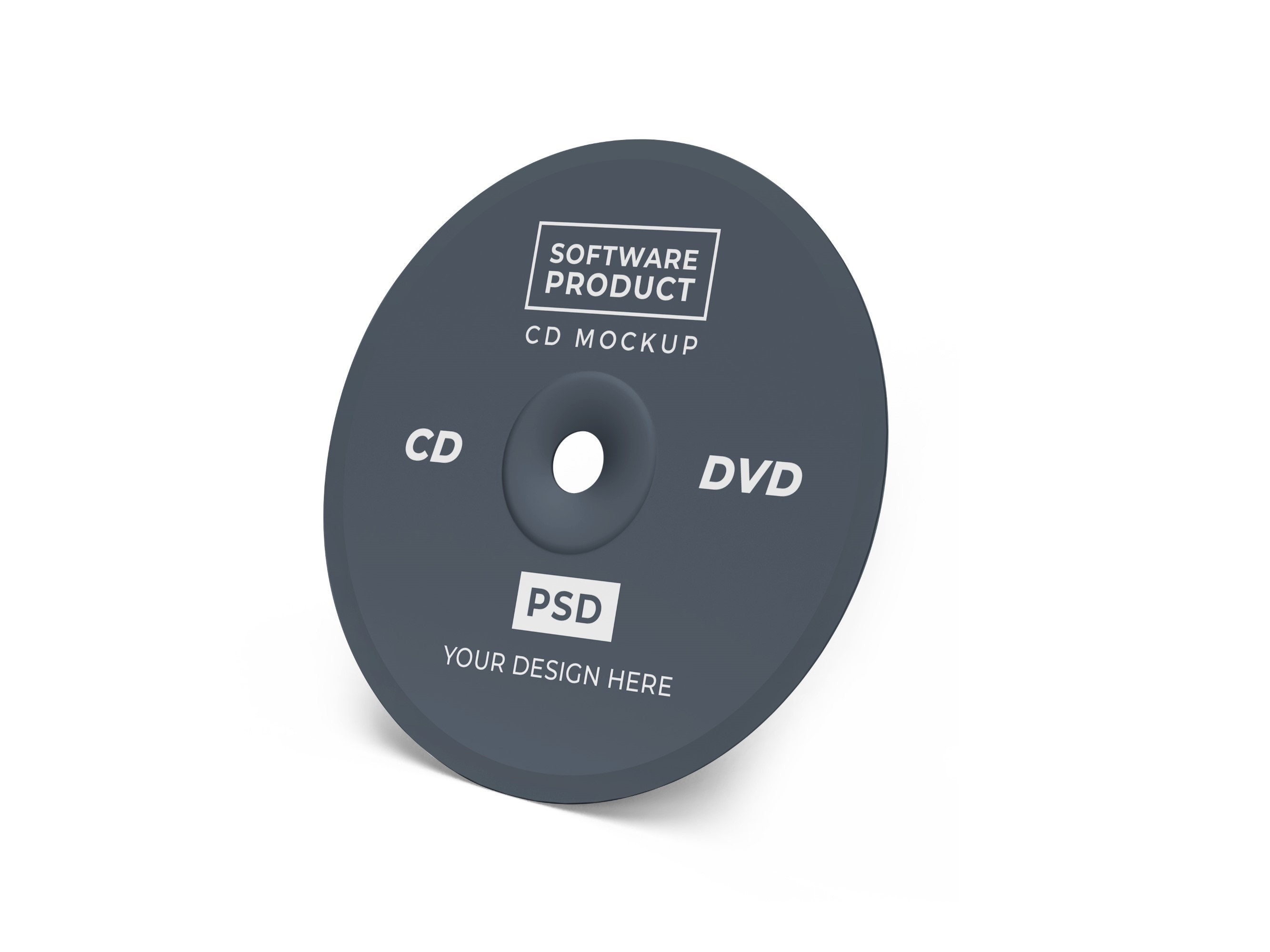 Compact Disc CD Mockup Template Bundle With Editable Background and ...