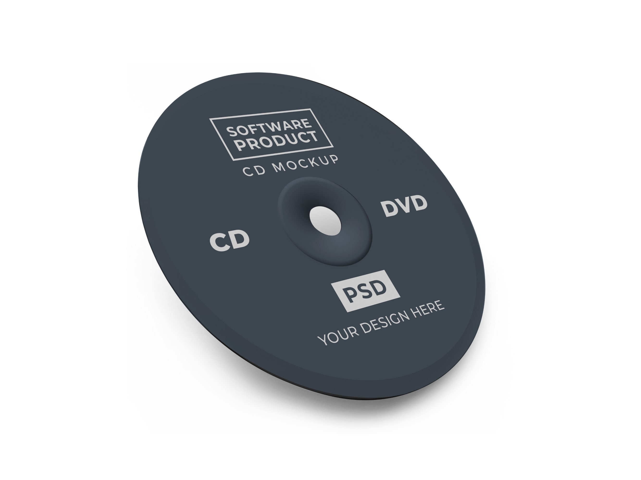 Compact Disc CD Mockup Template Bundle With Editable Background and ...