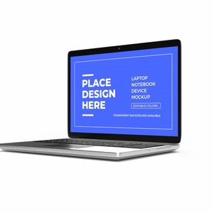 Laptop Notebook Computer Device Mockup Template Bundle With - Etsy