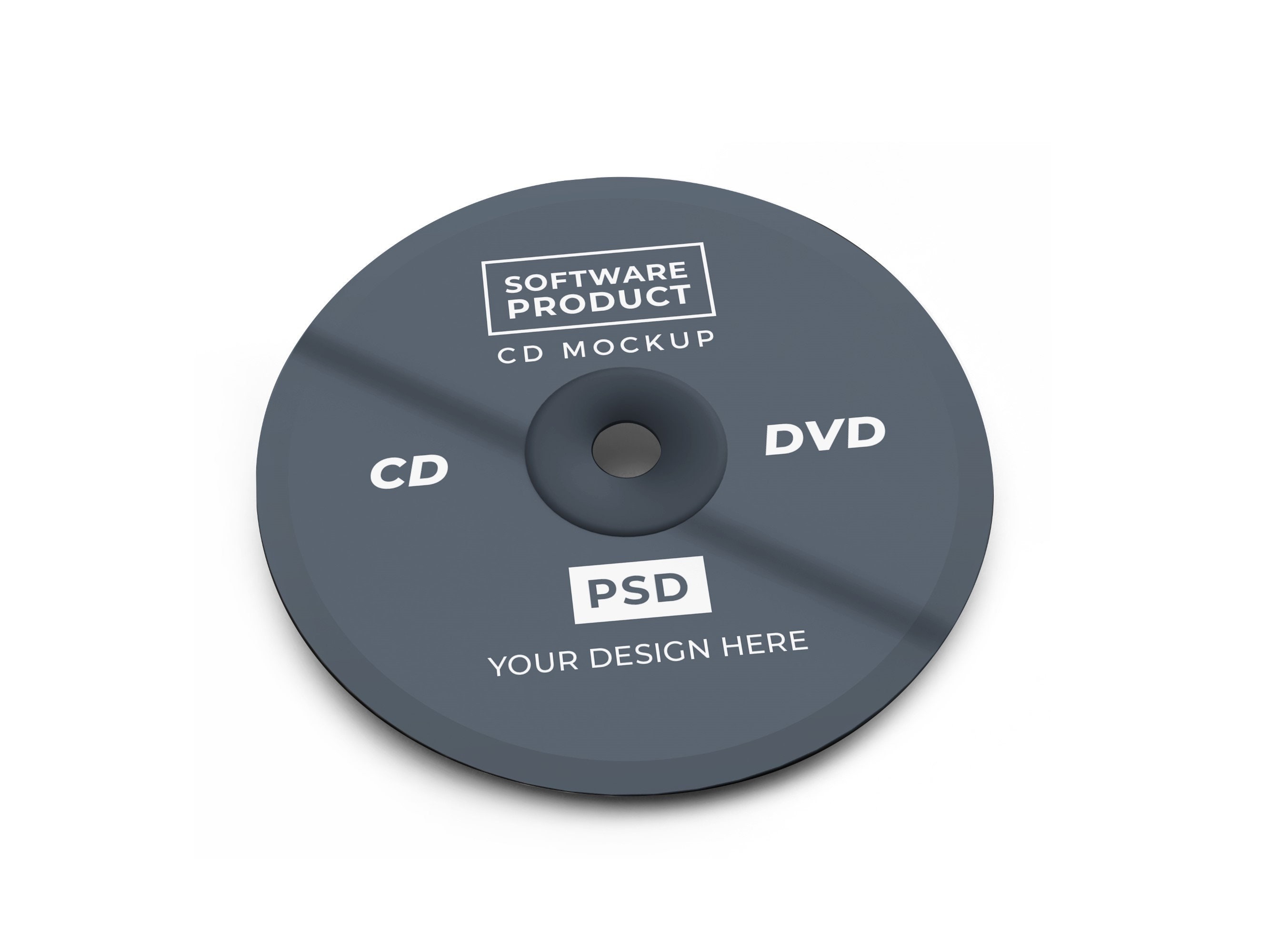Compact Disc CD Mockup Template Bundle With Editable Background and ...