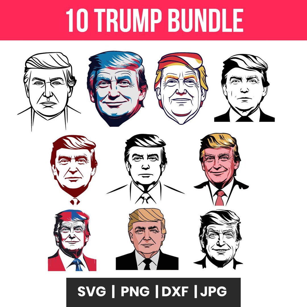 Donald Trump Svg on Multiple Formats Trump Svg Trump Clipart Trump PNG ...