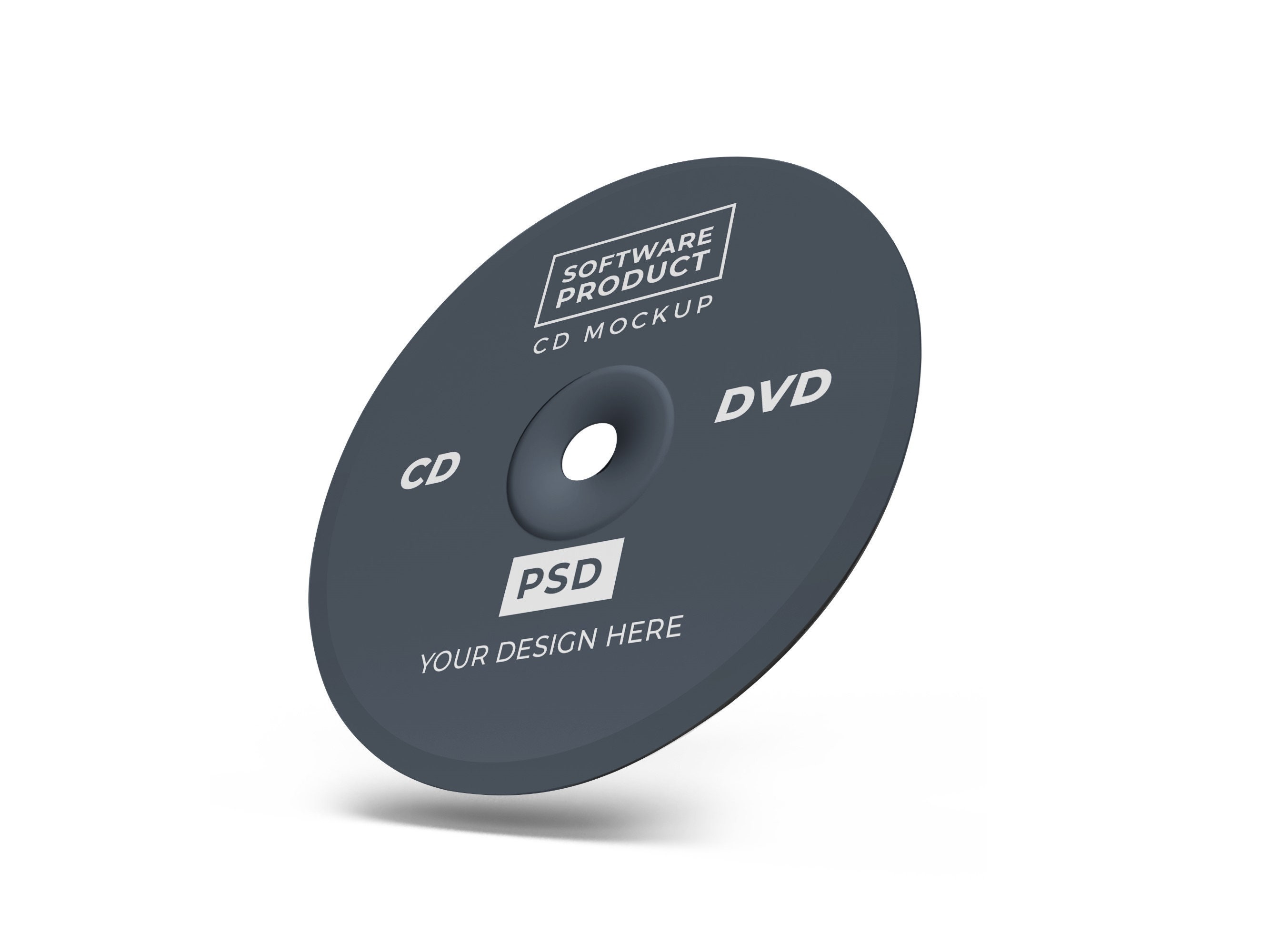 Compact Disc CD Mockup Template Bundle With Editable Background and ...