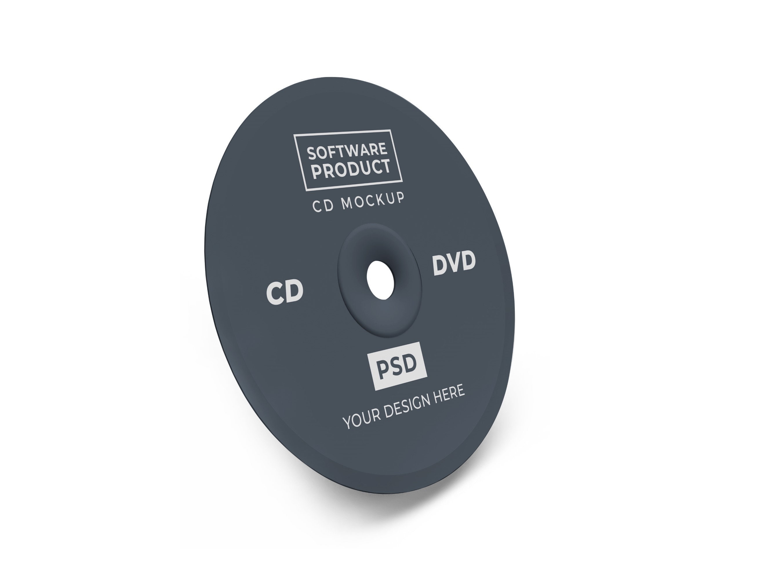 Compact Disc CD Mockup Template Bundle With Editable Background and ...