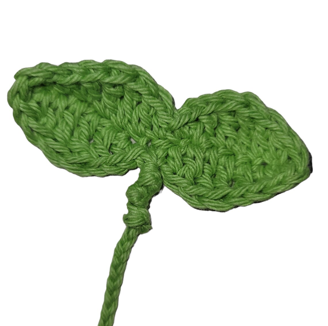 Handmade Crochet Sprout Bookmark – Nature-inspired Reading Accessory ...