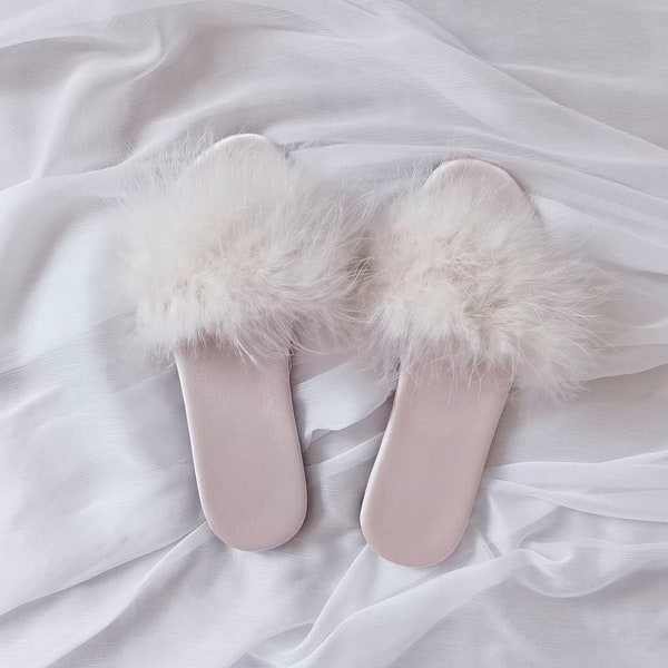 Satin Slippers - Etsy