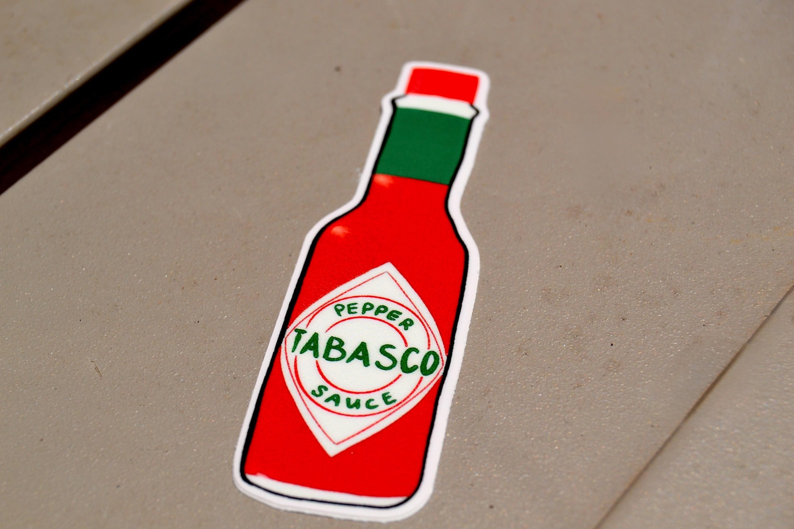 Tabasco Hot Pepper Sauce Sticker, Laptop Decal, Water Bottle Sticker ...
