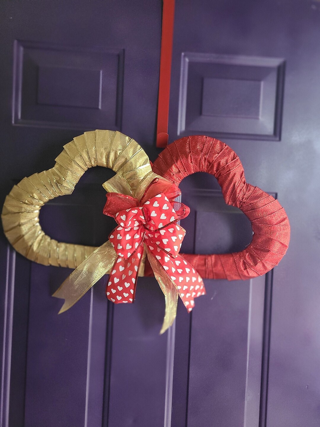 Double Valentines Heart - Etsy