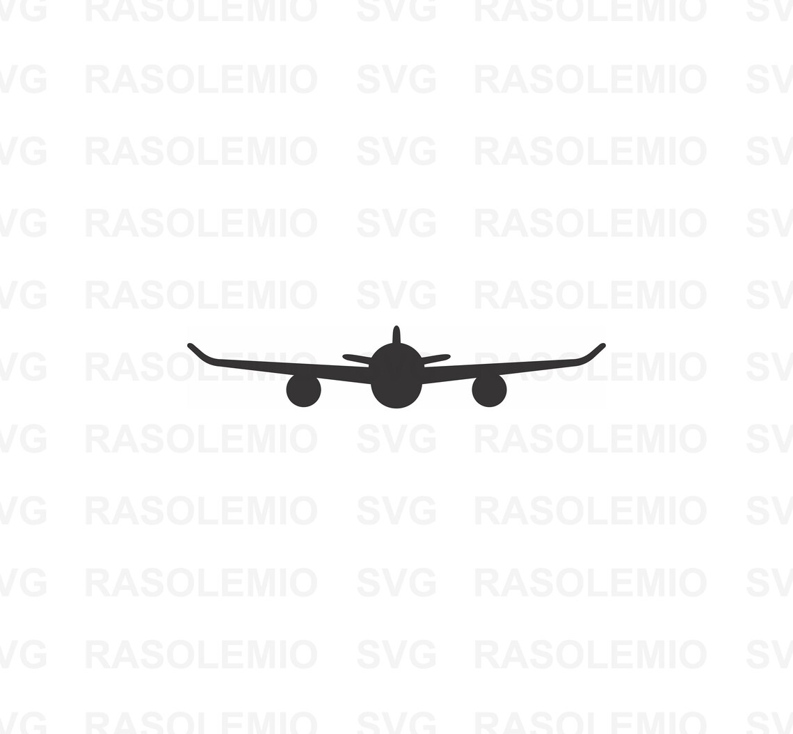 Airplane SVG file Instant Download File ready for Cricut | Etsy