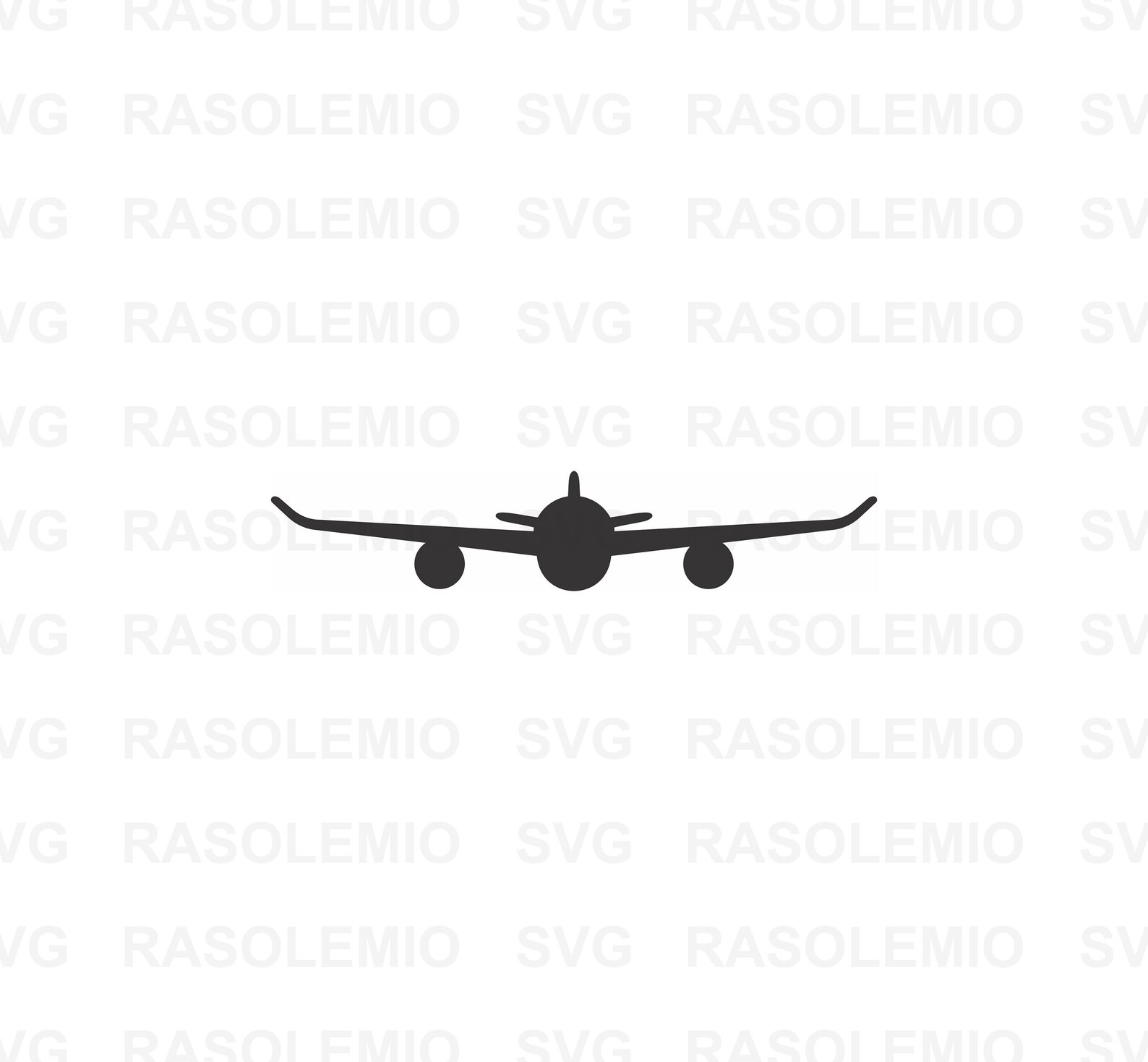 Airplane SVG file Instant Download File ready for Cricut | Etsy