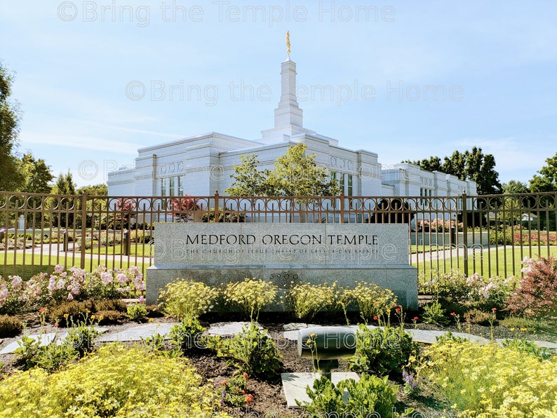 Medford, Oregon Temple Digital Download - Etsy