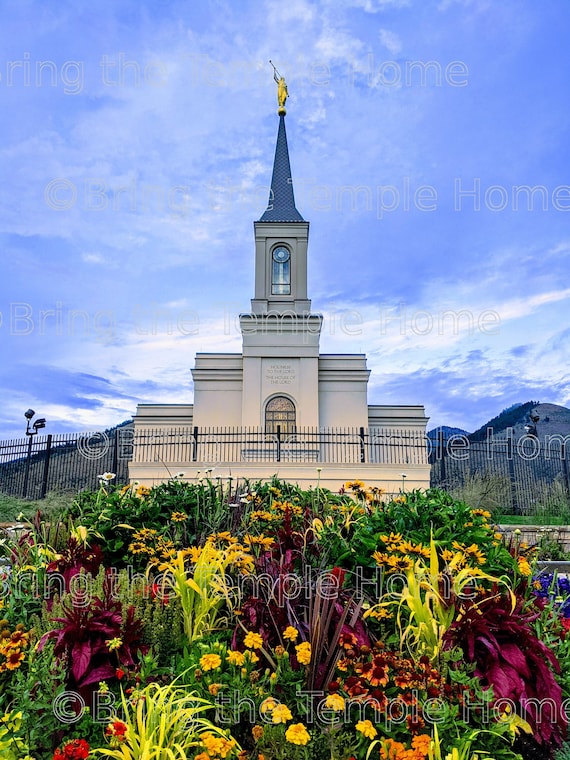 Star Valley Wyoming Temple Digital Download - Etsy