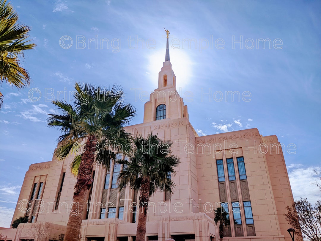 Red Cliffs, Utah Temple Digital Download - Etsy