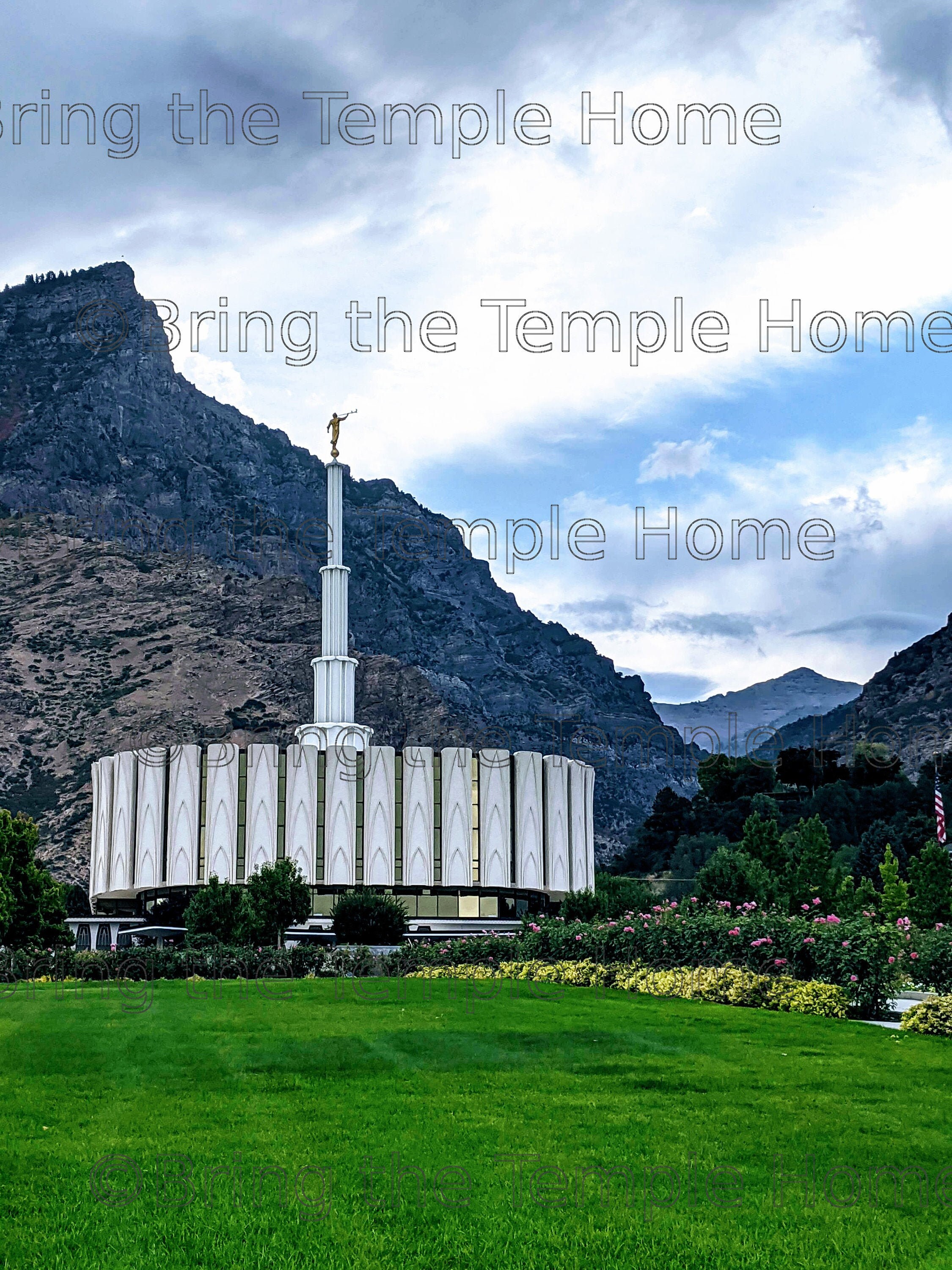 Provo, Utah Temple Digital Download - Etsy