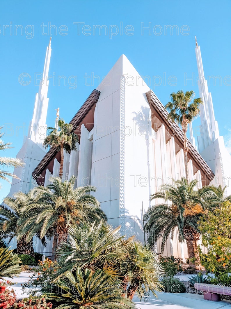 Las Vegas, Nevada Temple Digital Download - Etsy