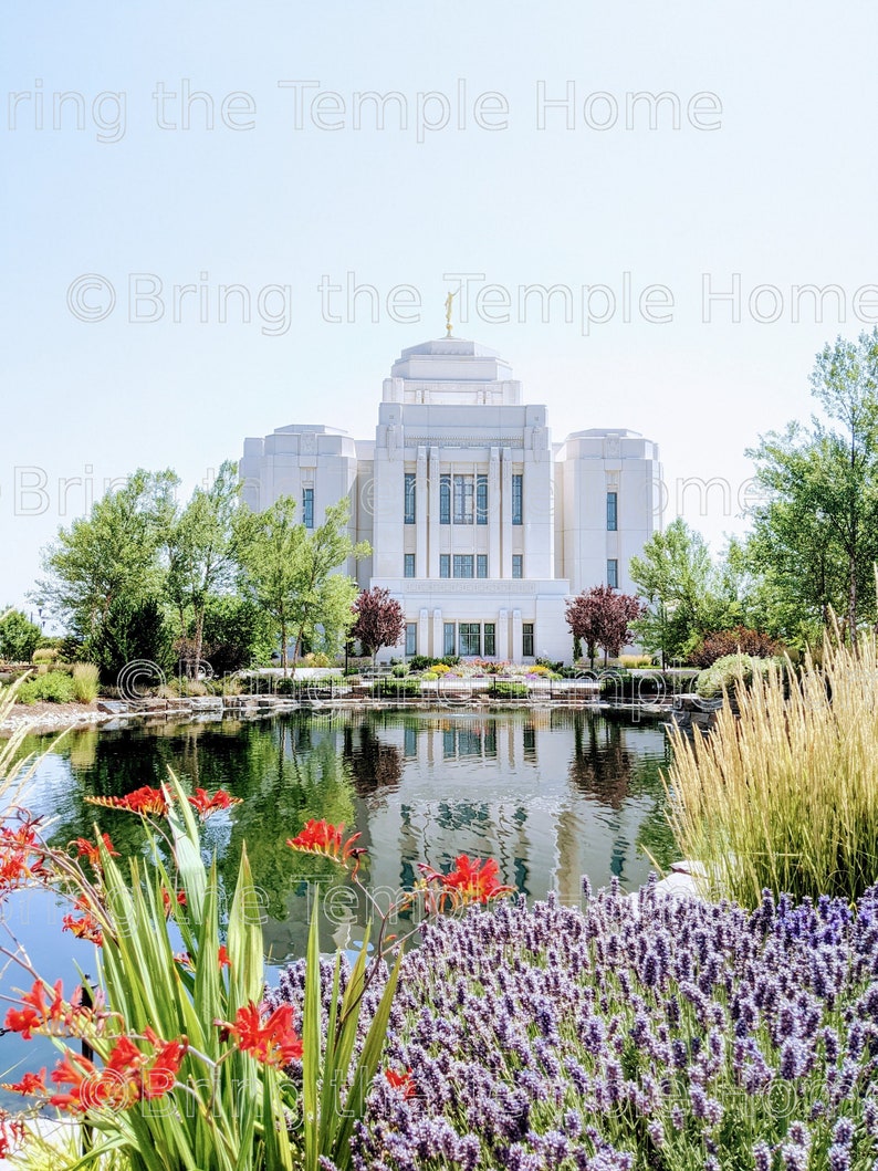 Meridian, Idaho Temple Digital Download - Etsy