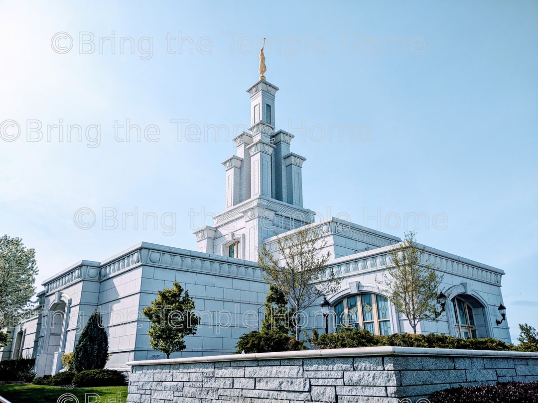 Columbia River, Washington Temple Digital Download - Etsy