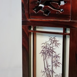 Korean Traditional Hanok Roof Tiles Desk or Floor Lamp the Four ...