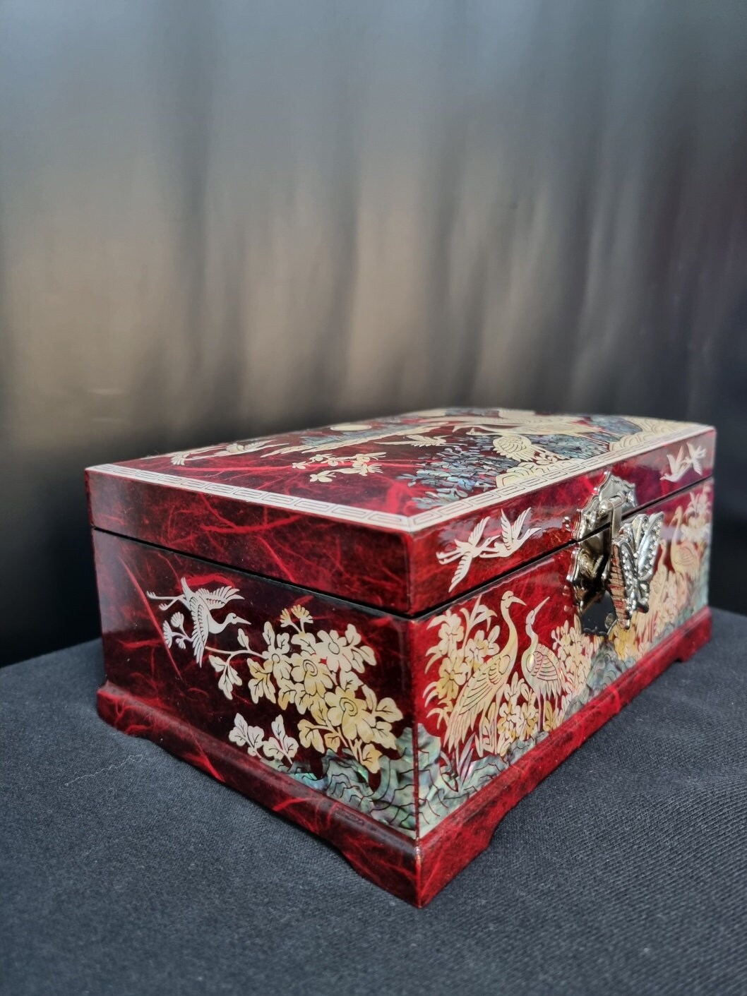 Najeon, Mother of Pearl Songhak Arirang Music Box Hanji Jewelery Box - Etsy