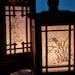 Korean Traditional Crafts Four Gracious Plants Hanji Lantern Antique ...