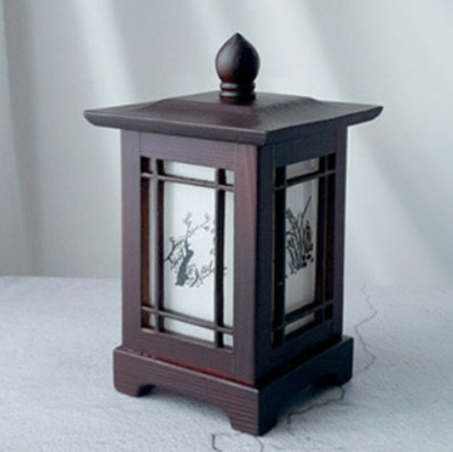 Korean Traditional Crafts Four Gracious Plants Hanji Lantern | Etsy