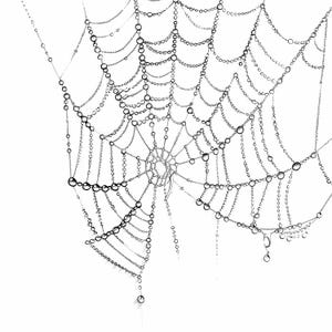 Spiderweb Pencil Clipart Bundle Set of 12 Hand Drawn Spider Webs in ...