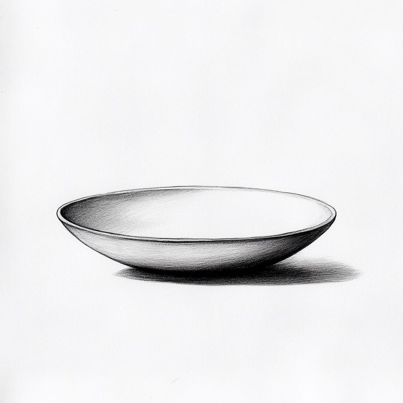 Minimalist Bowl Line Drawing PNG Bundle Set of 10 – Hand-drawn Black ...