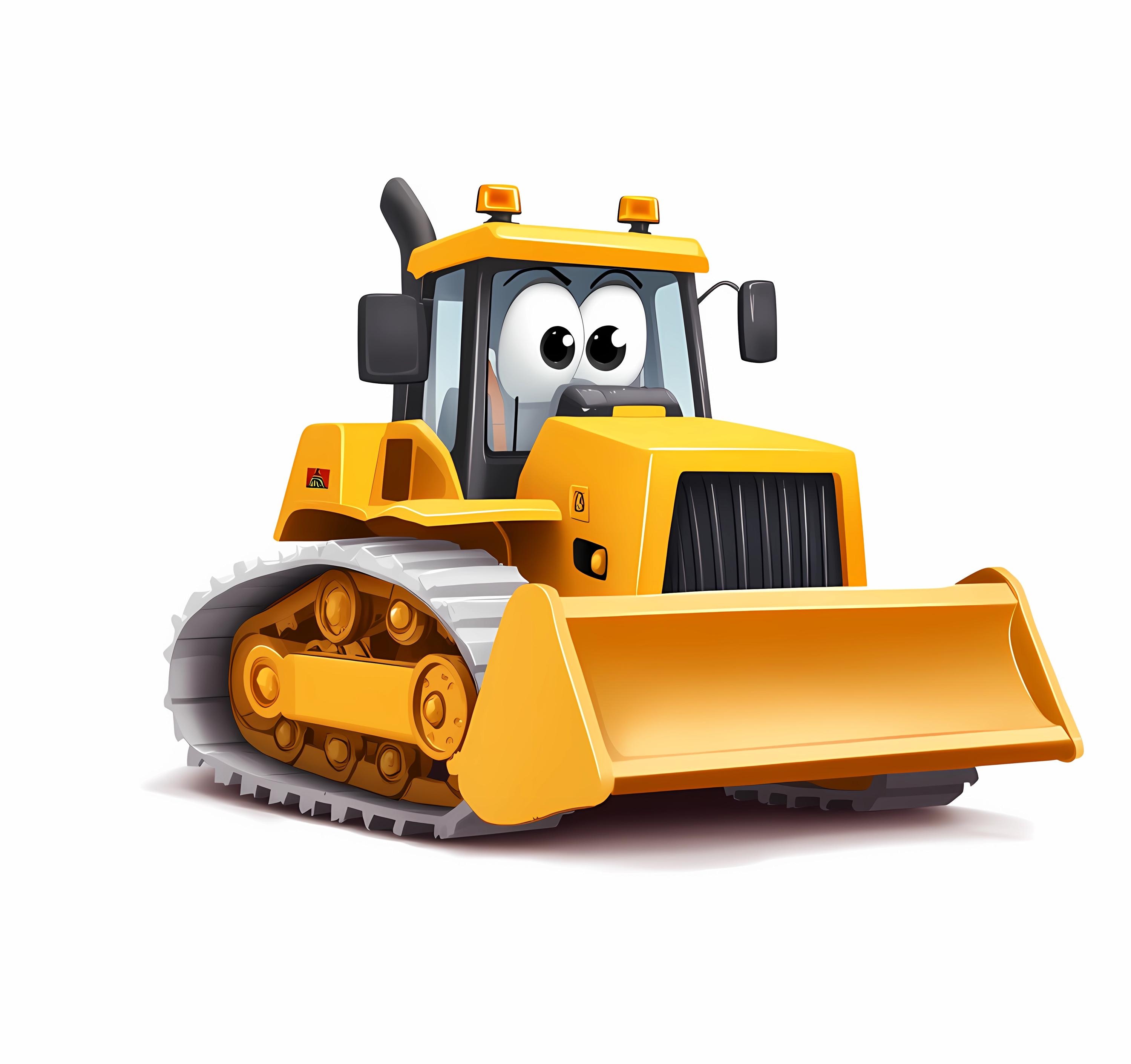 7 Construction Vehicles Png, Bulldozer Watercolor Clipart, Dump Truck ...