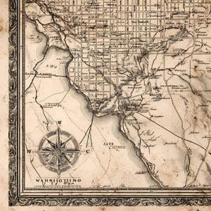 Printable Vintage City and World Map Bundle – Retro Antique Maps of ...