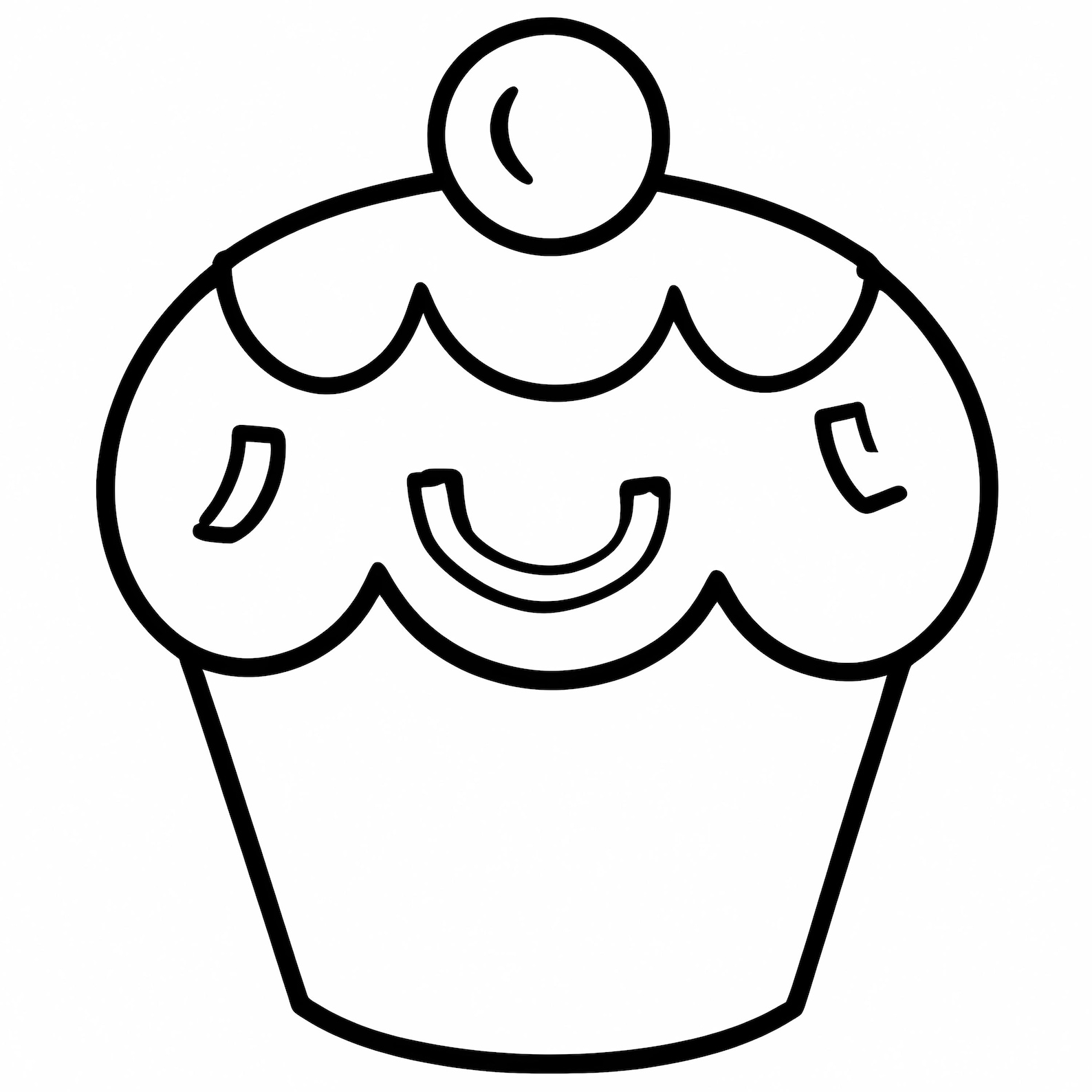 Set of 8 Easy Coloring Pages for Small Kid's Toddlers Preschoolers ...