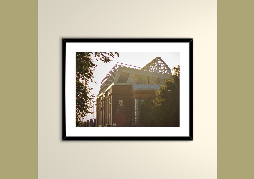 Ibrox Stadium, Historic Home of Rangers Football Club, at Sunset in ...