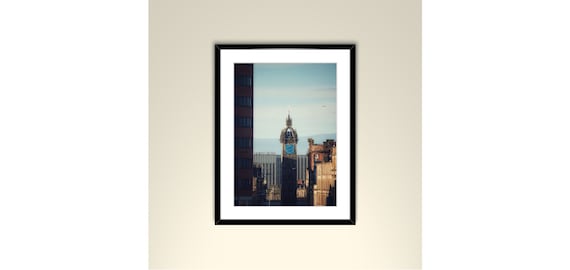 Trongate Clock Tower on Glasgow High Street Scotland Art - Etsy