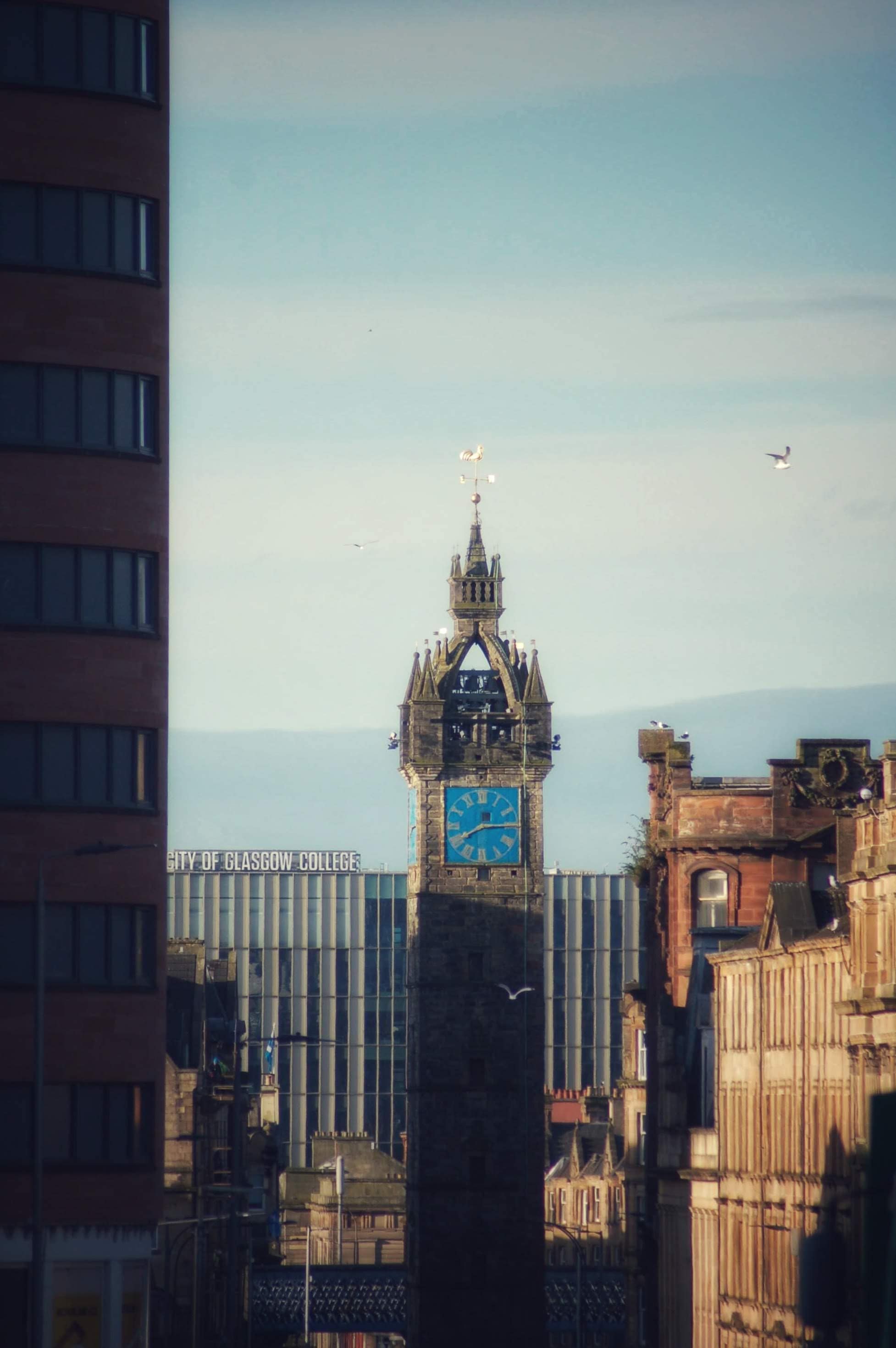 Trongate Clock Tower on Glasgow High Street, Scotland, Art, Photography ...