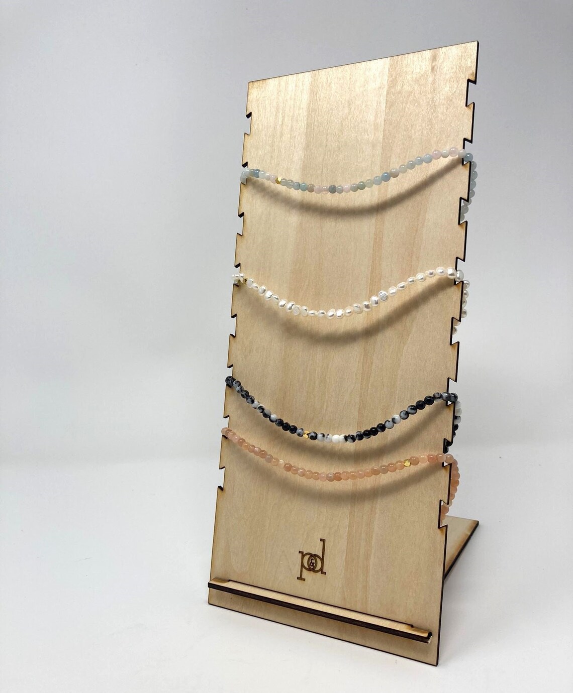 Market, Jewellery Display Stand for Necklaces and Chokers Laser Cut ...
